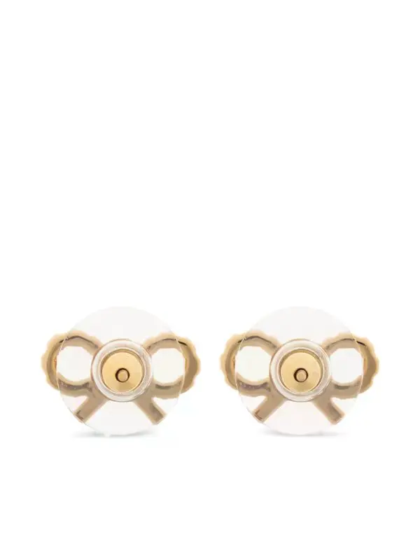 SELF-PORTRAIT Bow-shaped Stud Earrings - Gold