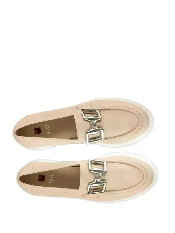 HOGL Horsebit-embellished Loafers - Neutrals