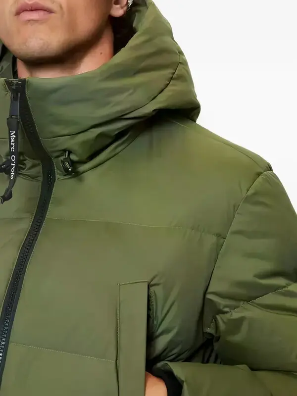 Marc O'polo Padded Hooded Jacket - Green