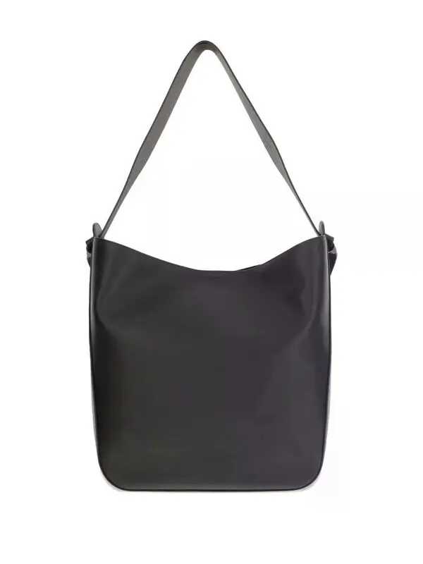 JIL SANDER Knotted Leather Shoulder Bag
