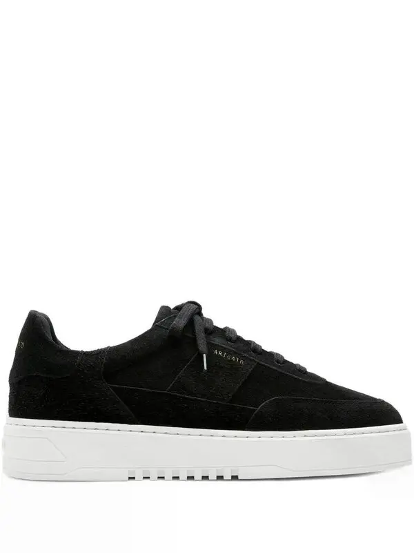 Axel Arigato Orbit Embroidery Sneakers Black Editorialist