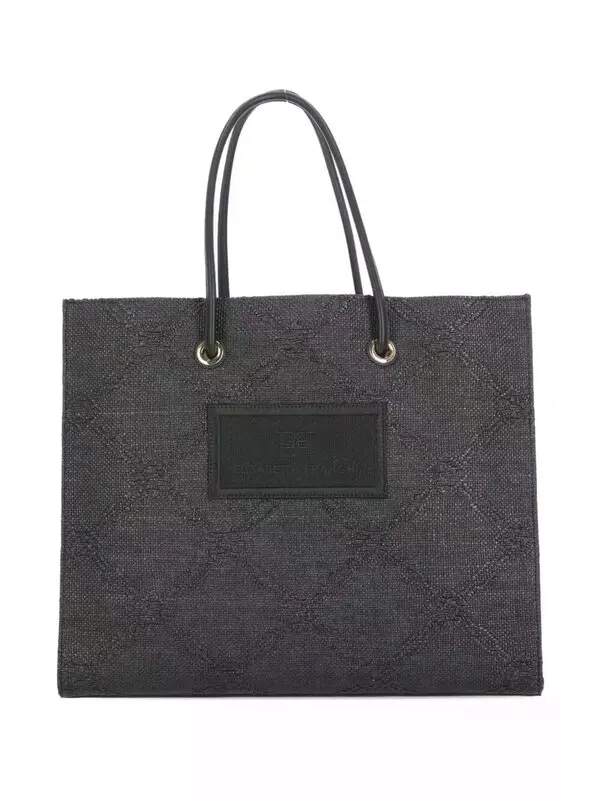 Elisabetta Franchi Logo-patch Tote Bag