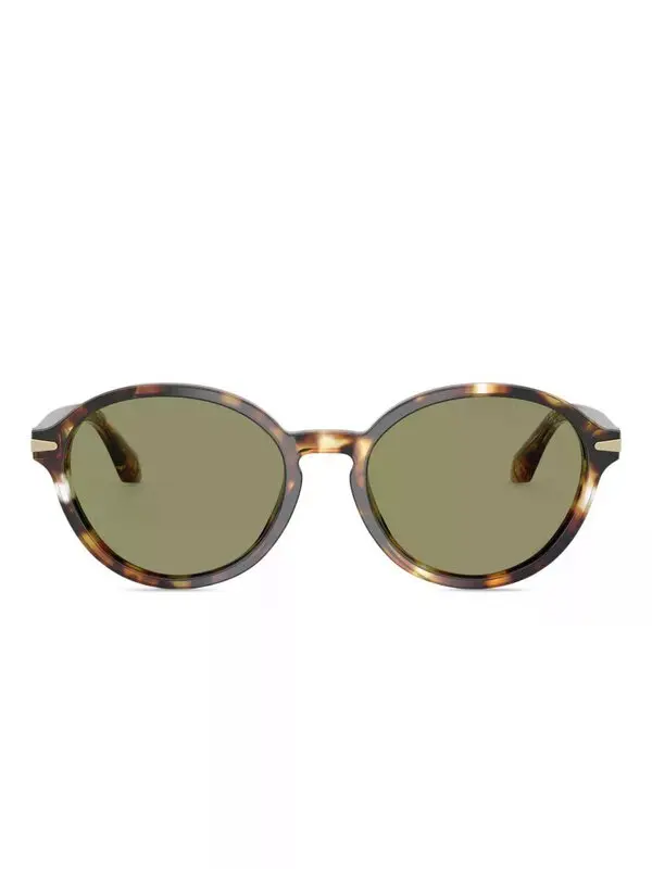 Giorgio Armani Round Frame Sunglasses - Brown