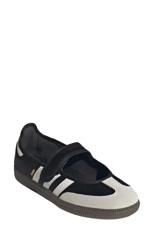 Adidas Samba Jane Sneakers - Core Black/off White/gold