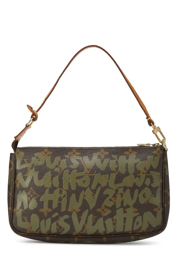 LOUIS VUITTON Stephen Sprouse X Monogram Graffiti Pochette Accessoires