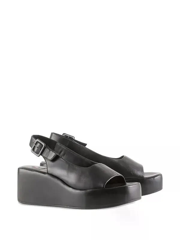 HOGL 70mm Loulou Slingback Platform Sandals