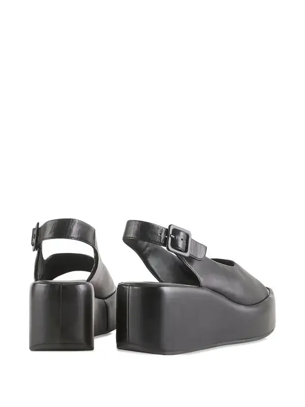 HOGL 70mm Loulou Slingback Platform Sandals