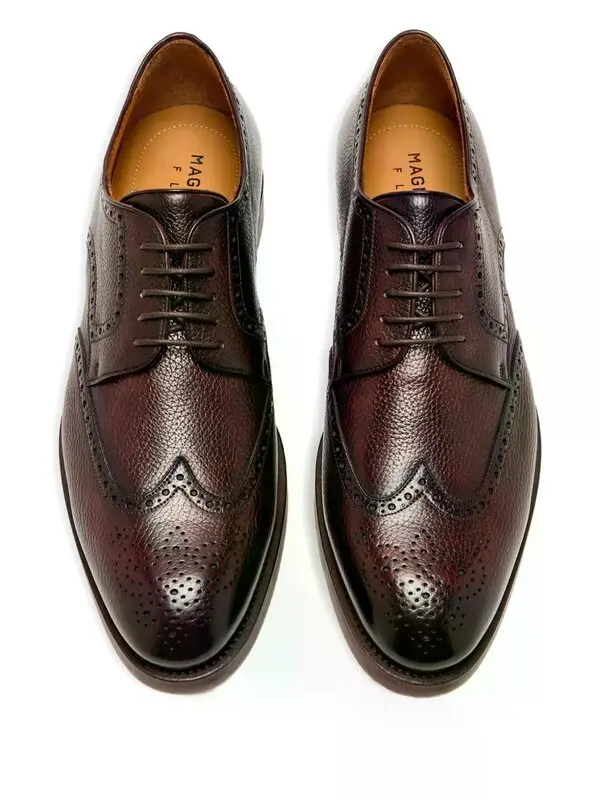 Magnanni Leather Derby Shoes