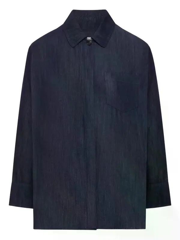Max Mara Dioniso Denim Button-up Shirt