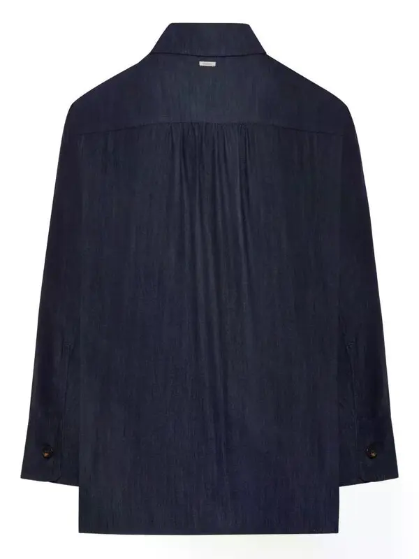 Max Mara Dioniso Denim Button-up Shirt