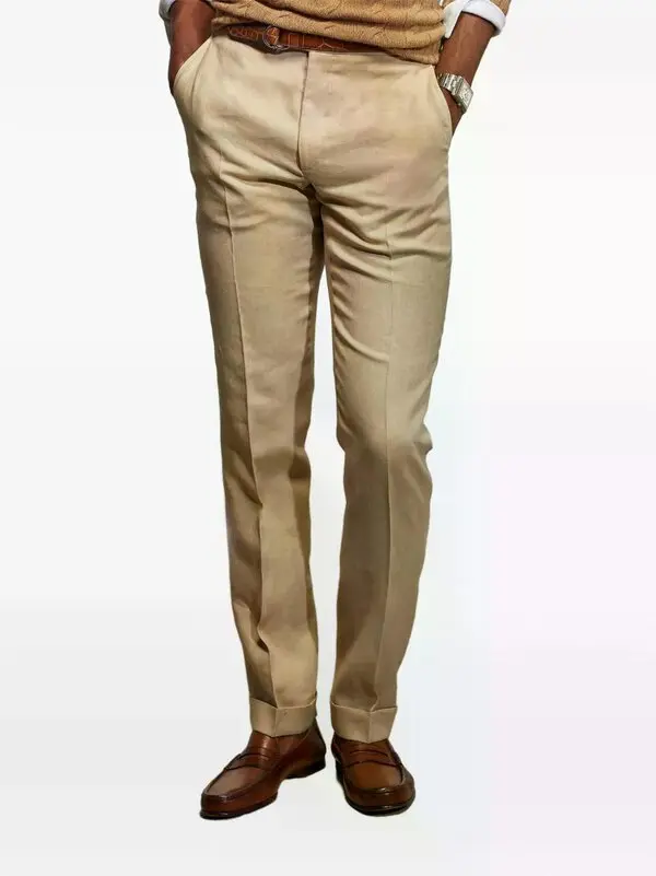 Ralph Lauren Purple Label Gregory Trousers - Neutrals
