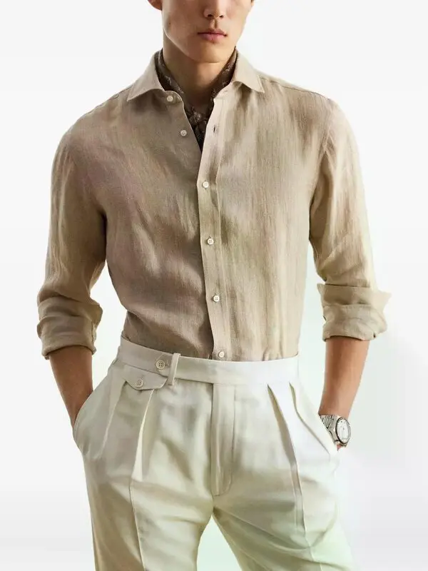 Ralph Lauren Purple Label Linen Shirt