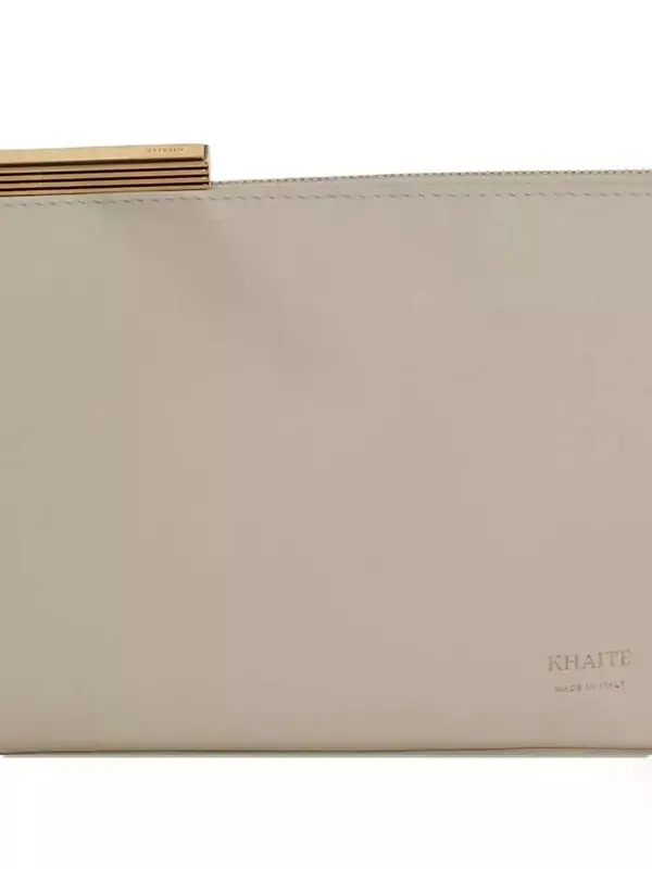 Khaite Leather Shoulder Bag - Neutrals