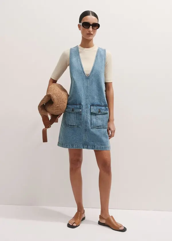 ME+EM Denim Tunic