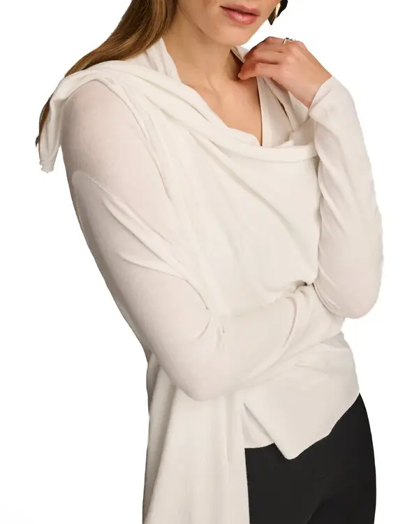 Donna Karan New York Drape Cardigan