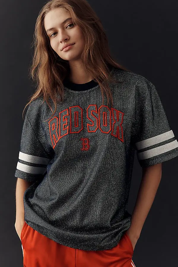 THE WILD COLLECTIVE Mlb Short-sleeve Graphic T-shirt - Red Sox