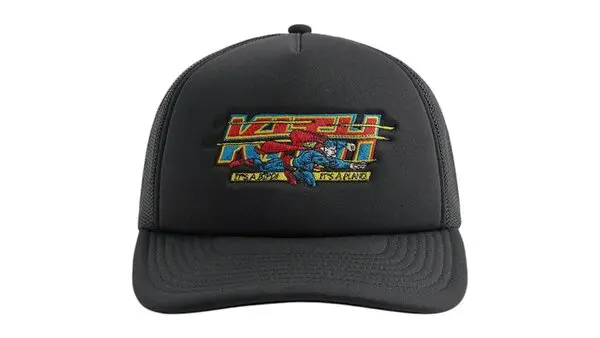 Kith X Superman Nolan Trucker Cap - Black