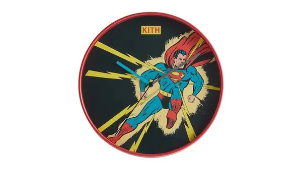 Kith X Superman Lightning Bolt Clock - Multicolor