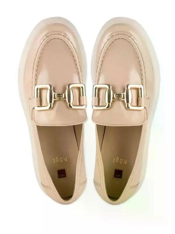 HOGL Horsebit-embellished Loafers - Neutrals
