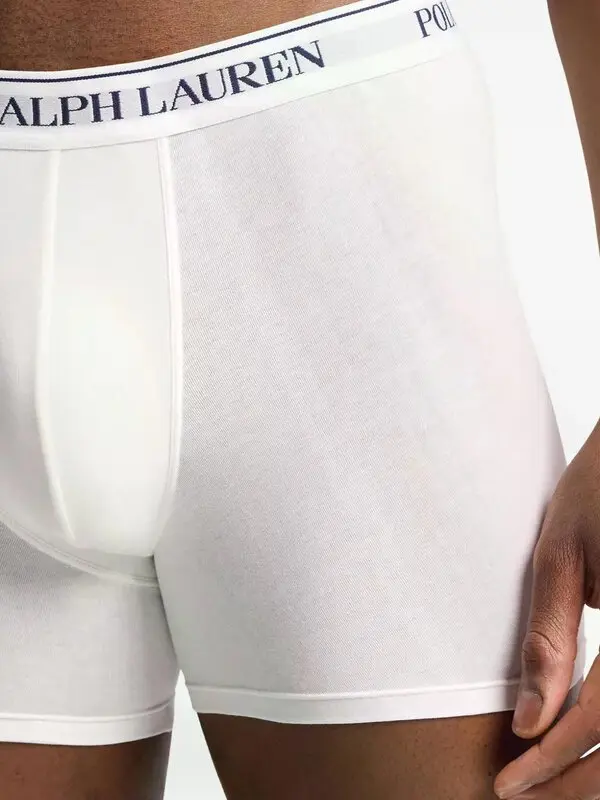 Polo Ralph Lauren Logo-waistband Boxers - Blue