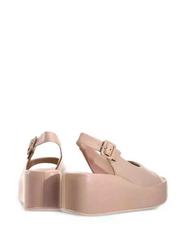 HOGL Loulou Platform Square-toe Sandals