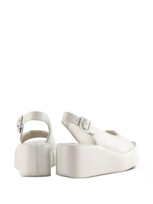 HOGL 65mm Loulou Platform Wedge Sandals