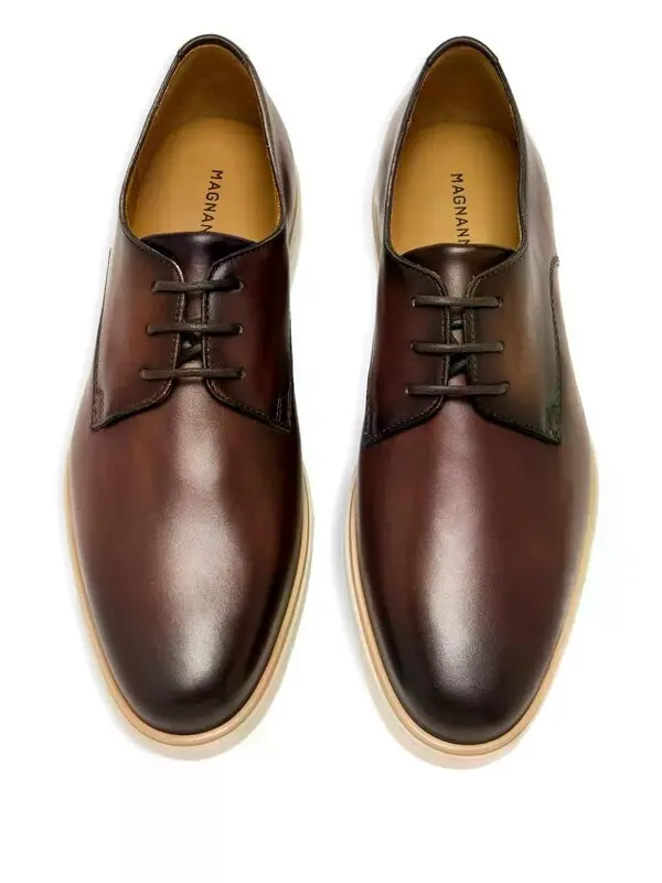 Magnanni Leather Derby Shoes
