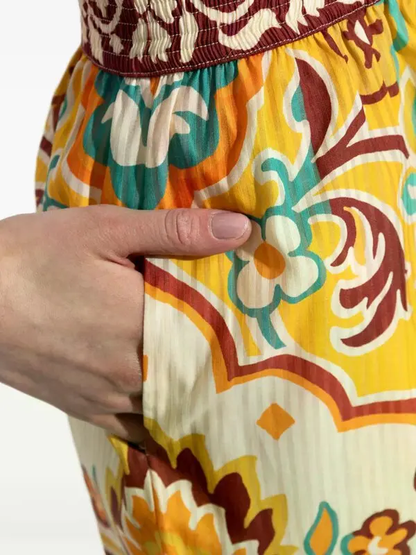 Etro Floral-print Shorts - Neutrals