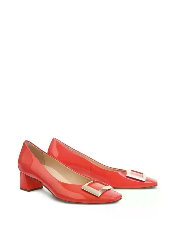 HOGL Etienne Patent-leather Block-heel Pumps