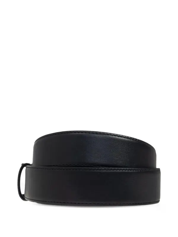 Brioni Leather Embossed Belt