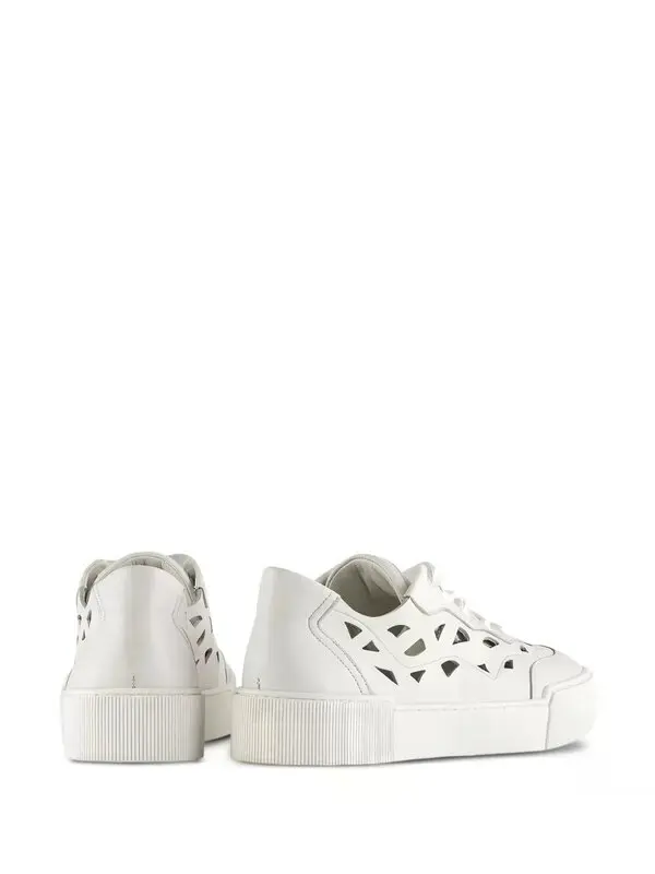 HOGL Anouk Cut-out Lace-up Sneakers