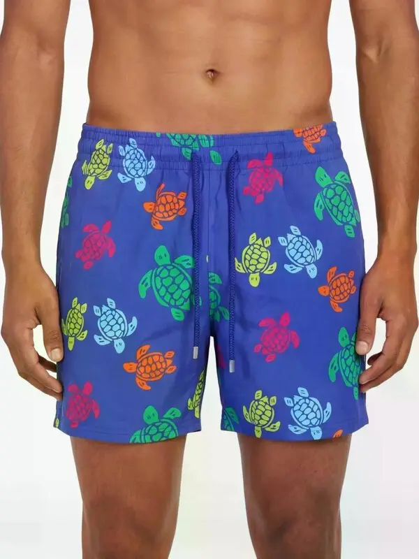 Vilebrequin Printed Swim Shorts - Blue