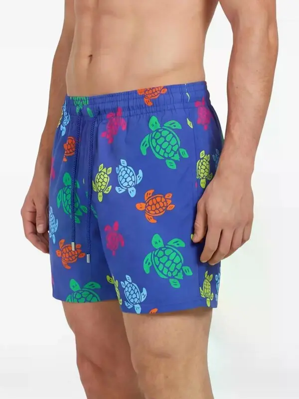 Vilebrequin Printed Swim Shorts - Blue