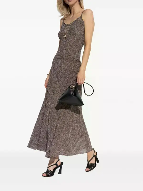 Ulla Johnson Lurex A-line Midi Skirt