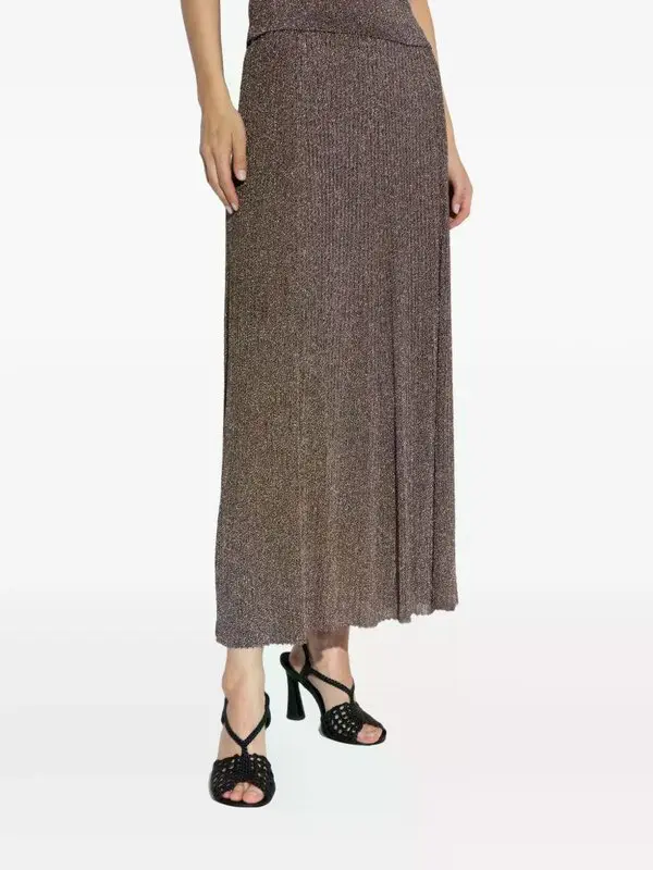 Ulla Johnson Lurex A-line Midi Skirt