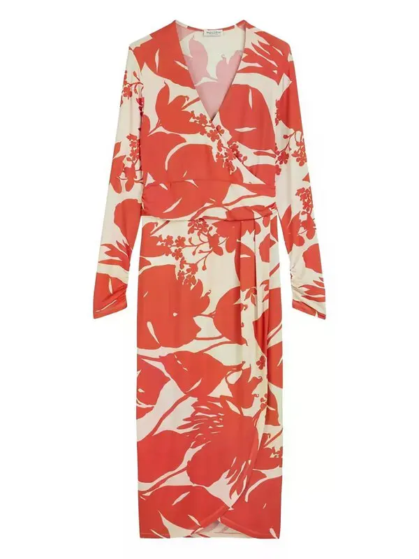 Marc O'polo Floral-print Wrap Dress