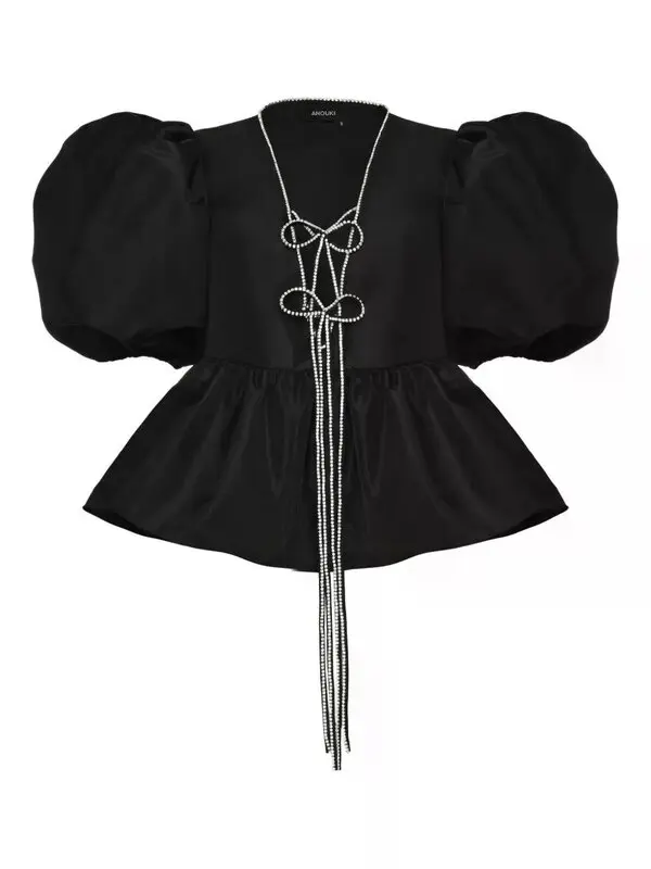 ANOUKI Puff-sleeve Blouse