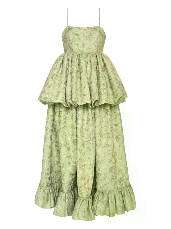 ANOUKI Sleeveless Ruffle Dress