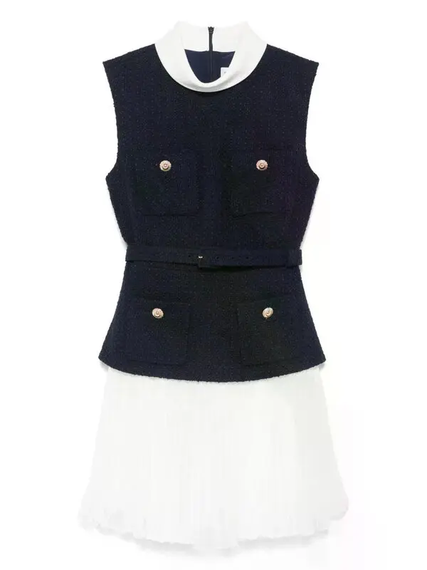 SELF-PORTRAIT Chiffon Mini Dress