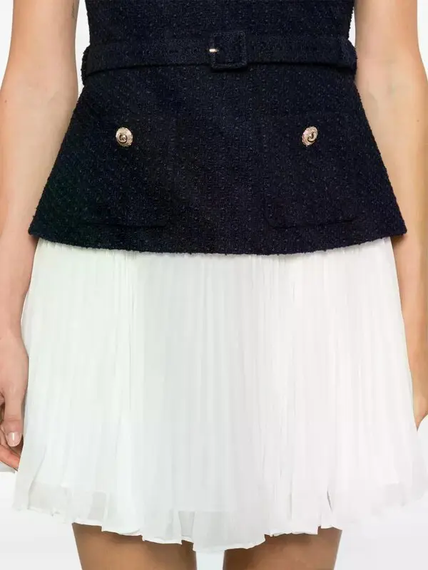 SELF-PORTRAIT Chiffon Mini Dress
