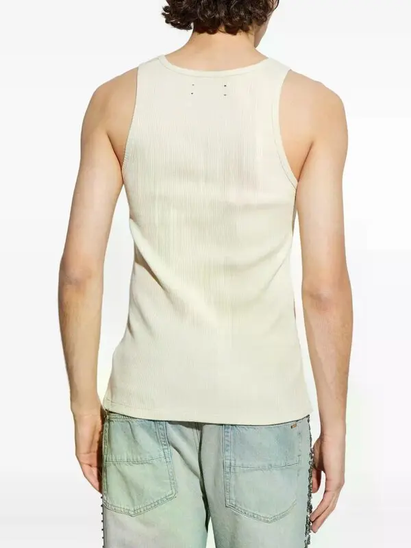 Amiri Ribbed Sleeveless Top