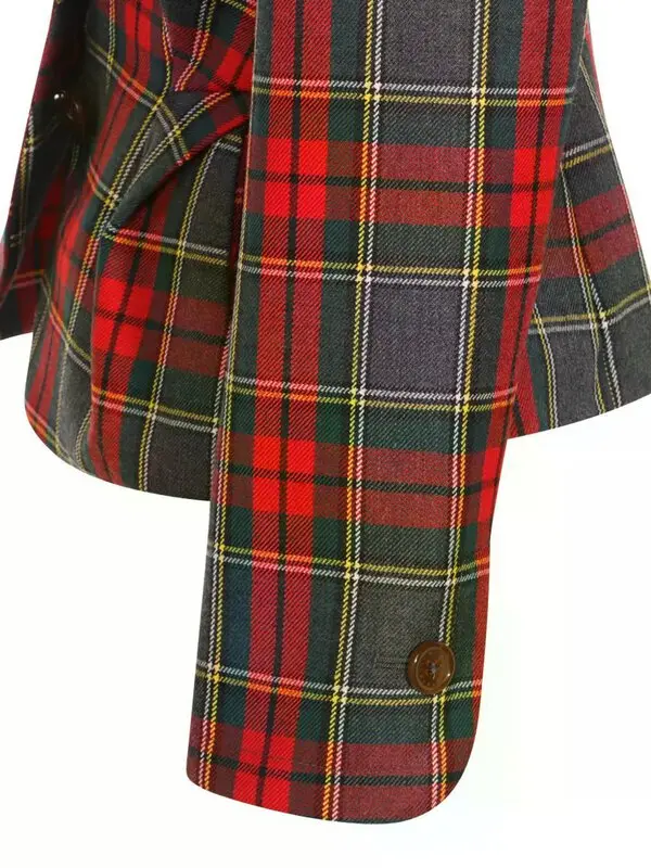 VIVIENNE WESTWOOD Tartan Blazer - Red