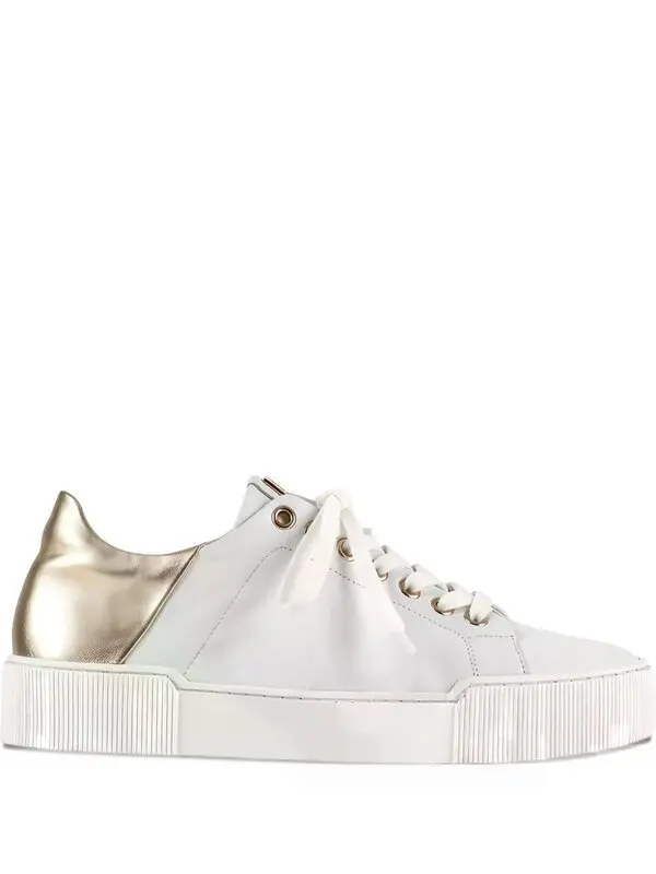 HOGL Metallic-heel Sneakers - White