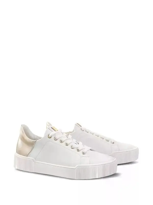 HOGL Metallic-heel Sneakers - White