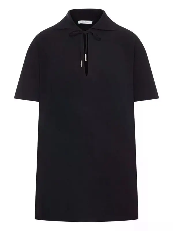 Max Mara Poltava Short-sleeved Top - Black