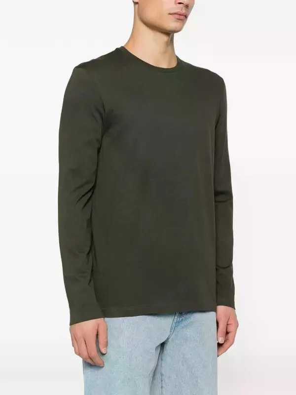 THE ROW Leon Long-sleeve T-shirt - Green