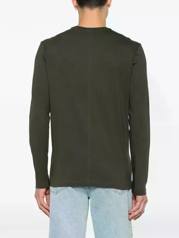 THE ROW Leon Long-sleeve T-shirt - Green