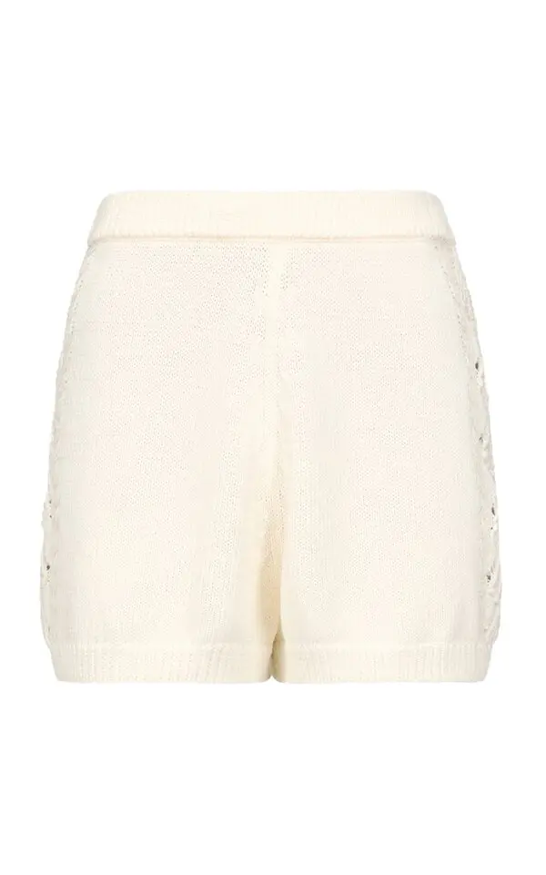 Loulou De Saison Knit Cotton Shorts