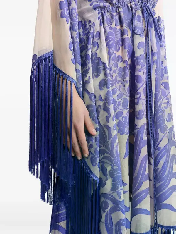 Etro Patterned-jacquard Kaftan