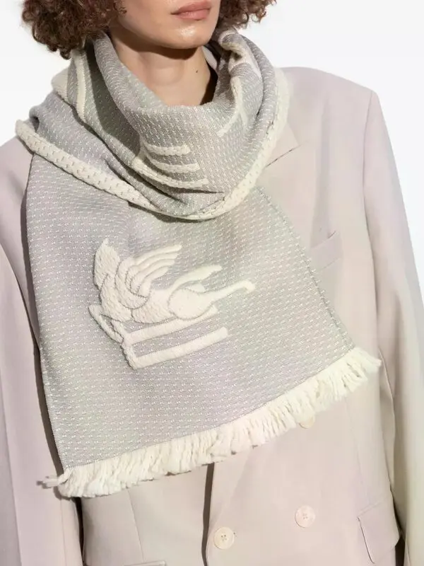 Etro Embroidered Scarf